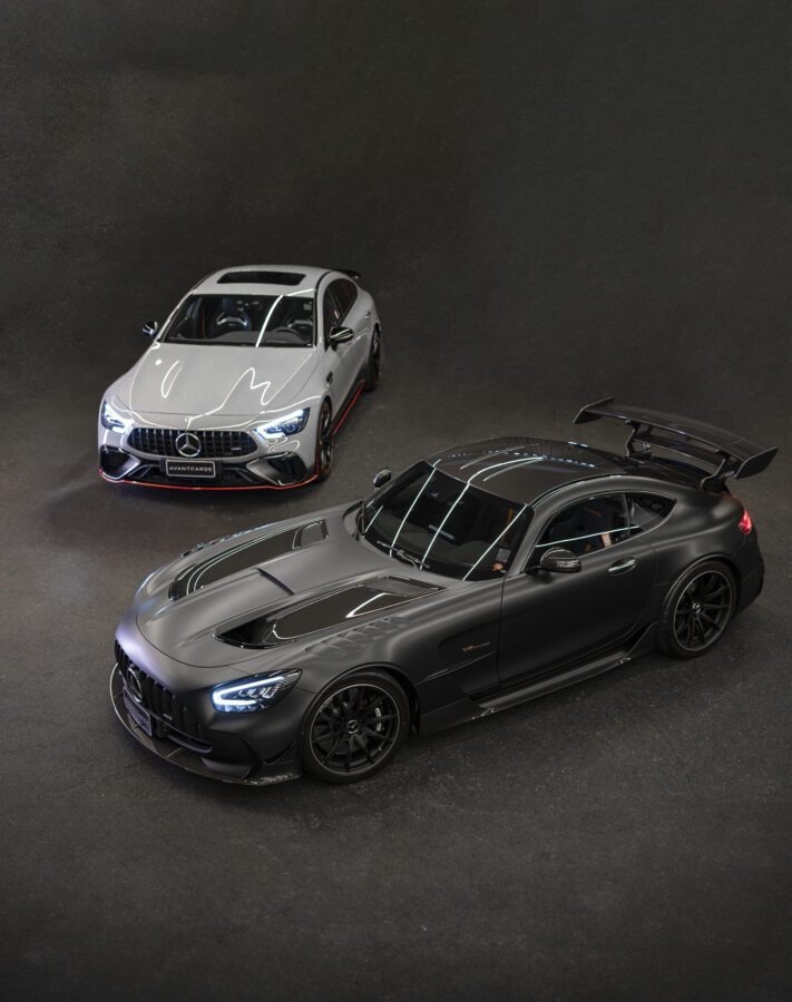 Modelos Mercedes-Benz da Fórmula 1 na Avantgarde | Avantgarde